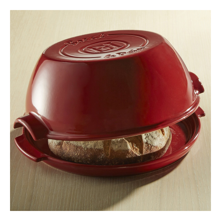 Emile Henry: Moule à pain rond 800g fusain